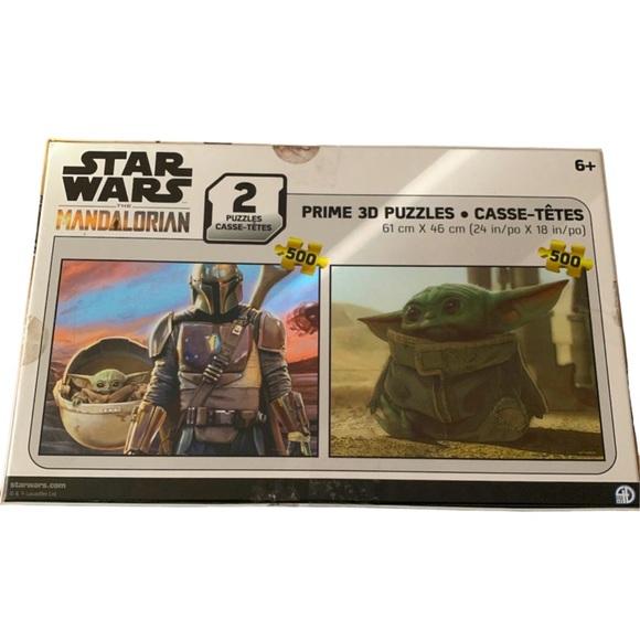 Disney | Toys | The Mandalorian Prime 3d Puzzles | Poshmark